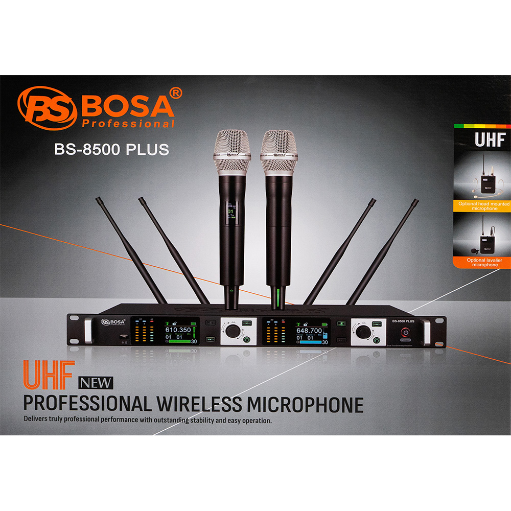 MICRO KHÔNG DÂY CHUYÊN NGHIỆP BS-8500 PLUS